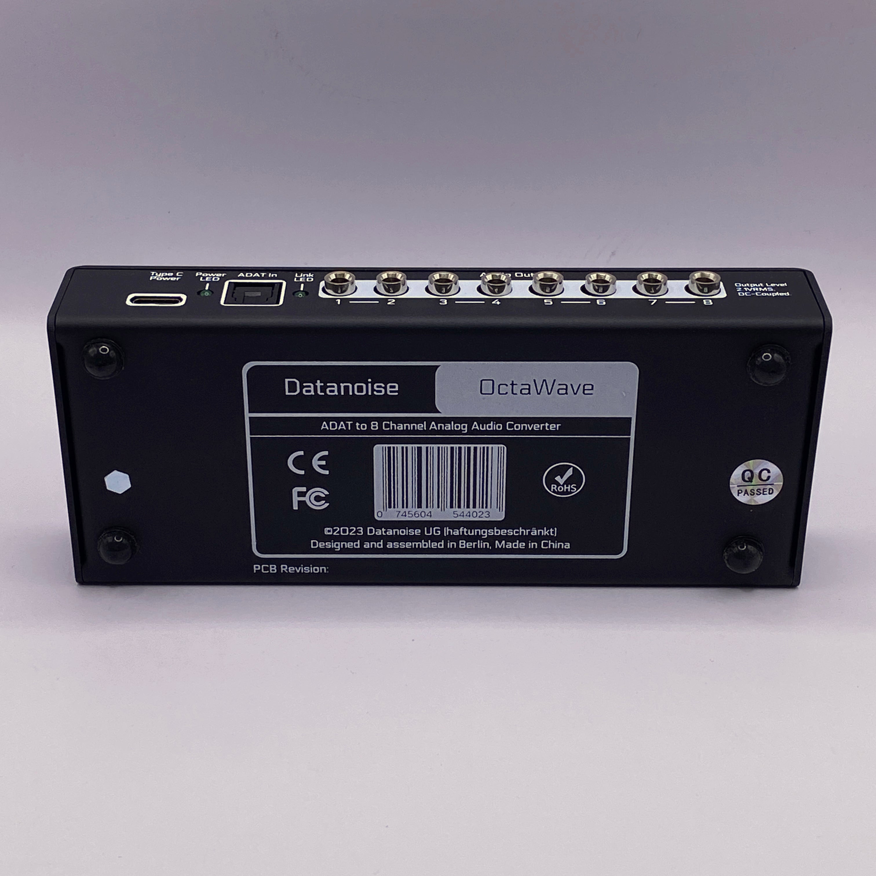 Neue Wandler aus Berlin: OctaWave – Portable 8ch ADAT DAC ...
